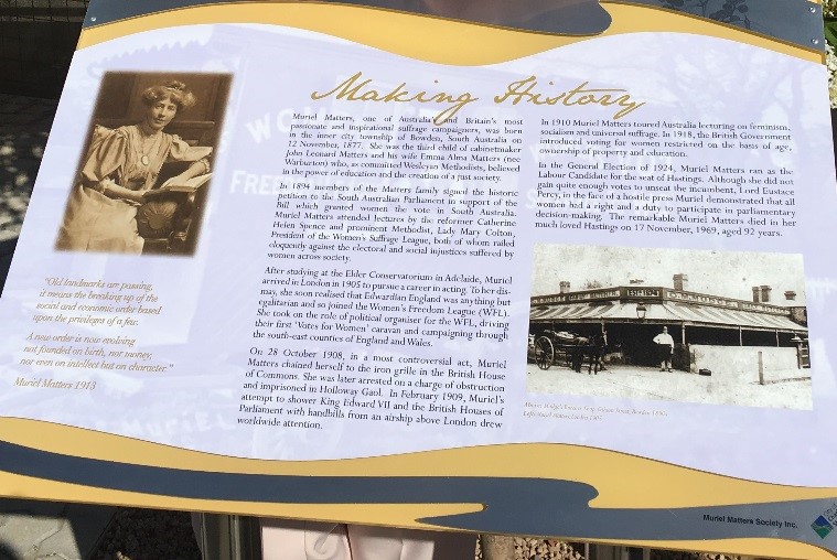 About Muriel Matters – The Muriel Matters Society
