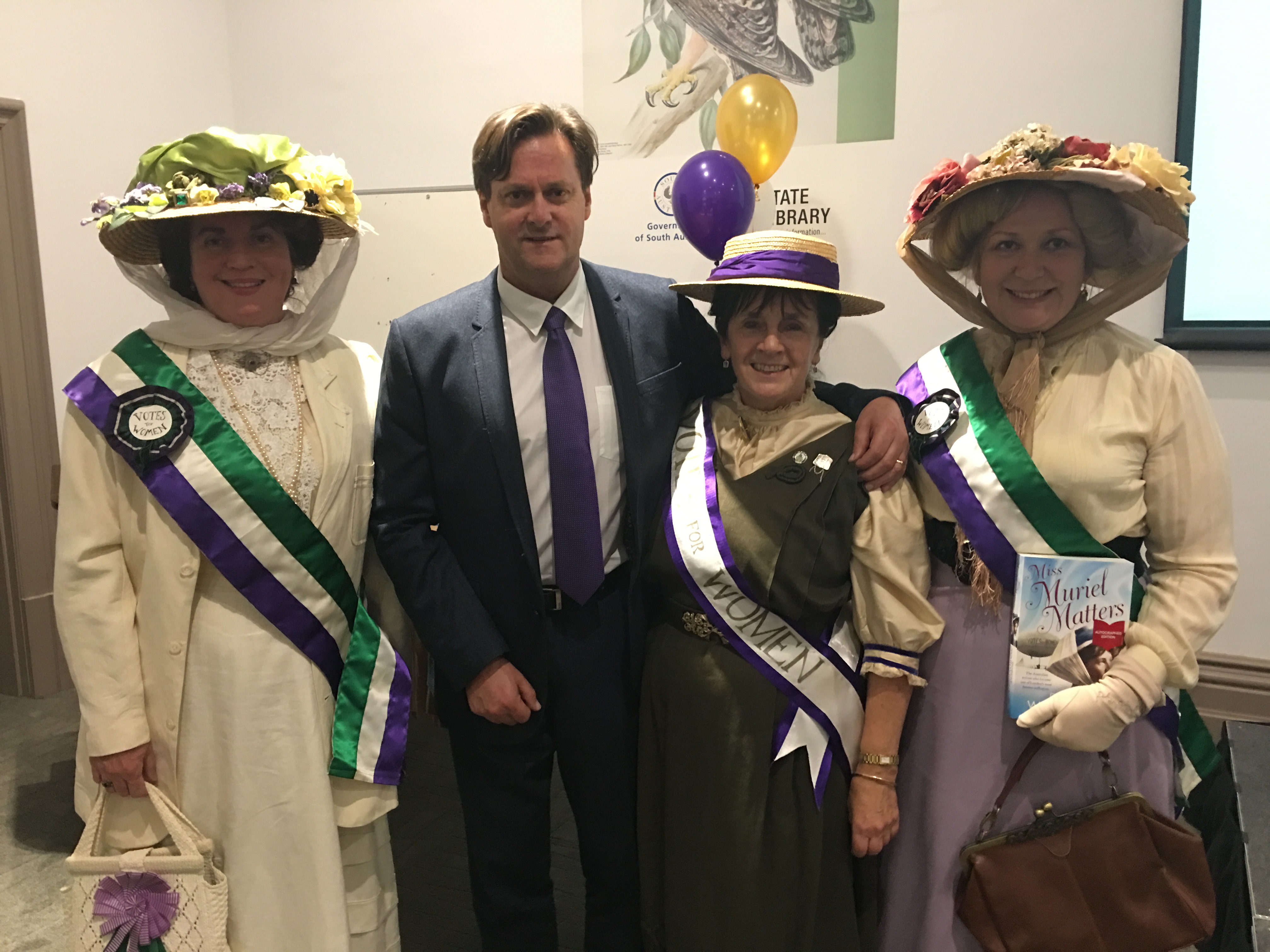 ‘Miss Muriel Matters’ – MMS Adelaide Book Launch – The Muriel Matters ...