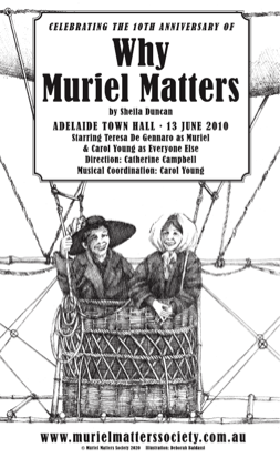 Merchandise: 2020 MMS Tea Towel is Now Available! – The Muriel Matters ...